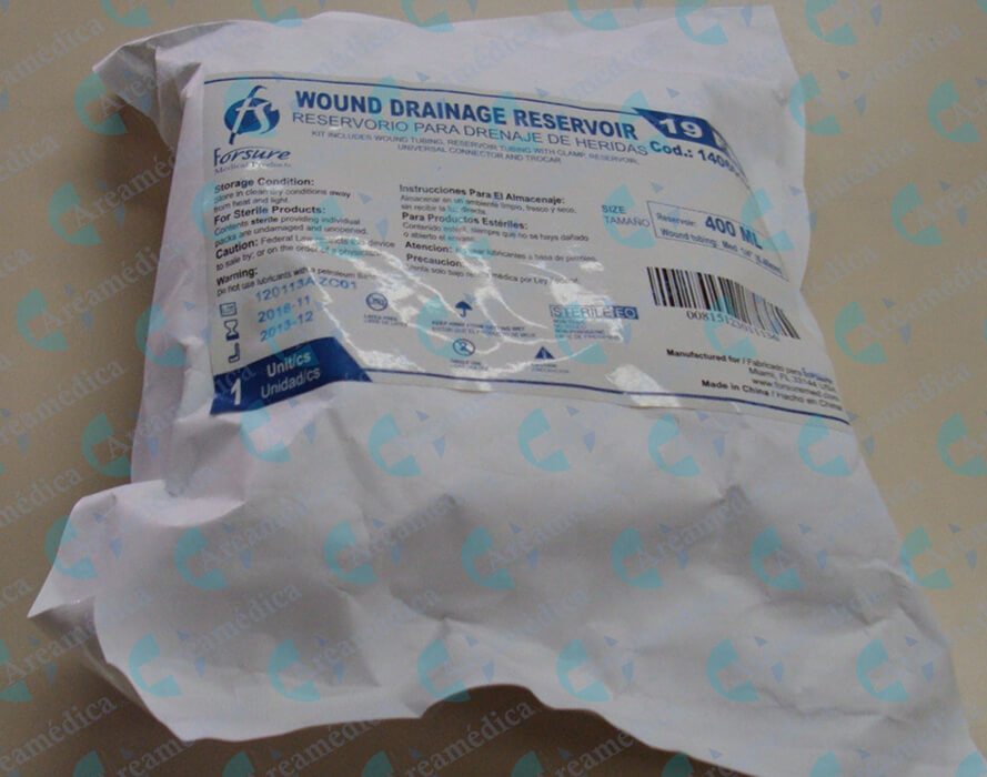 Drenaje - Portovac 1/4 Un cuarto 19fr 6,4mm