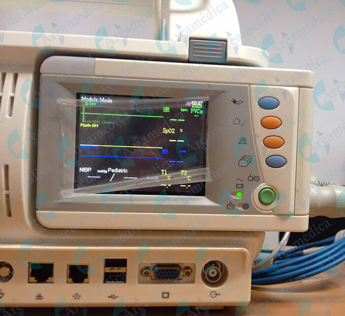 Monitor 8 parametros Acuit Sign M3 capnografo CO2 Quirofano