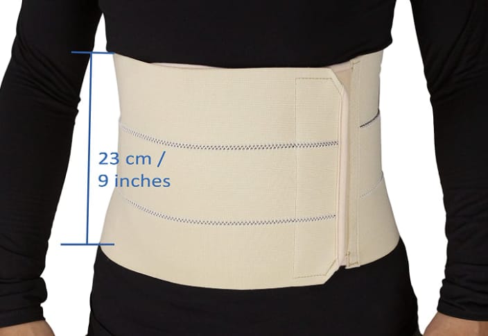 Faja Abdominal Post Operatoria Talla XL 3 Paneles.A=23cm Obbomed Beige ...